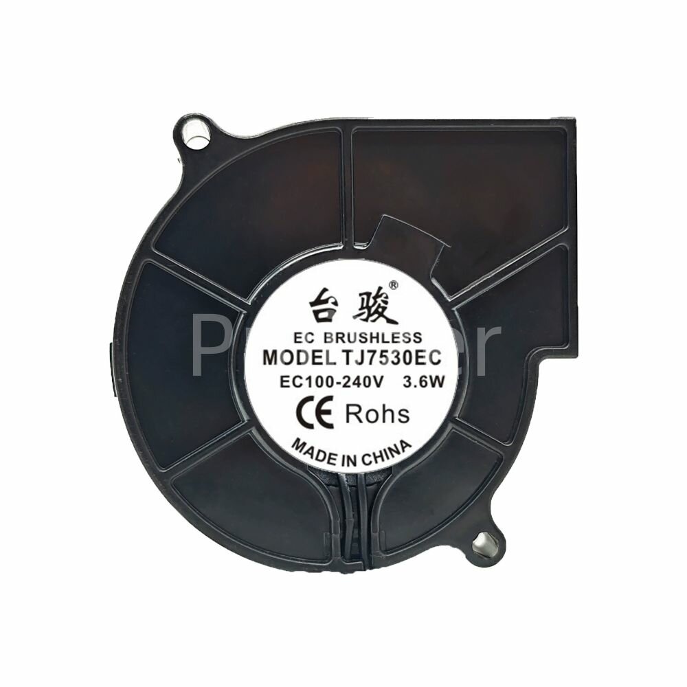 Охлаждающий вентилятор TJ7530EC 75*75*30 мм 3.6 Вт 4500 об/мин 100-240 В
