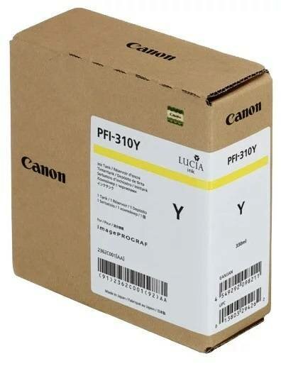 Картридж Canon PFI-310 Y желтый 2362C001