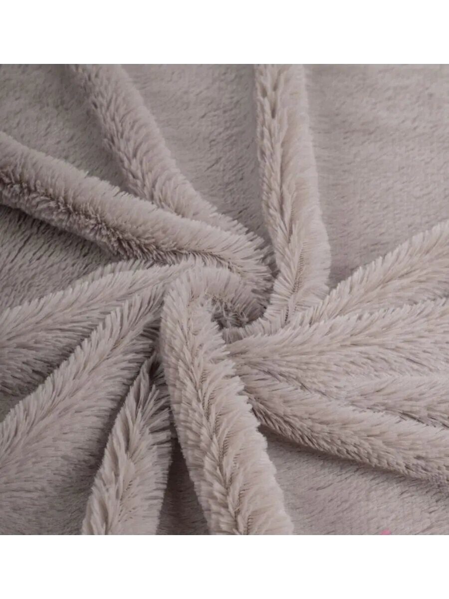 Ткань мех искусственный "Шиншилла" , отрез 50 см