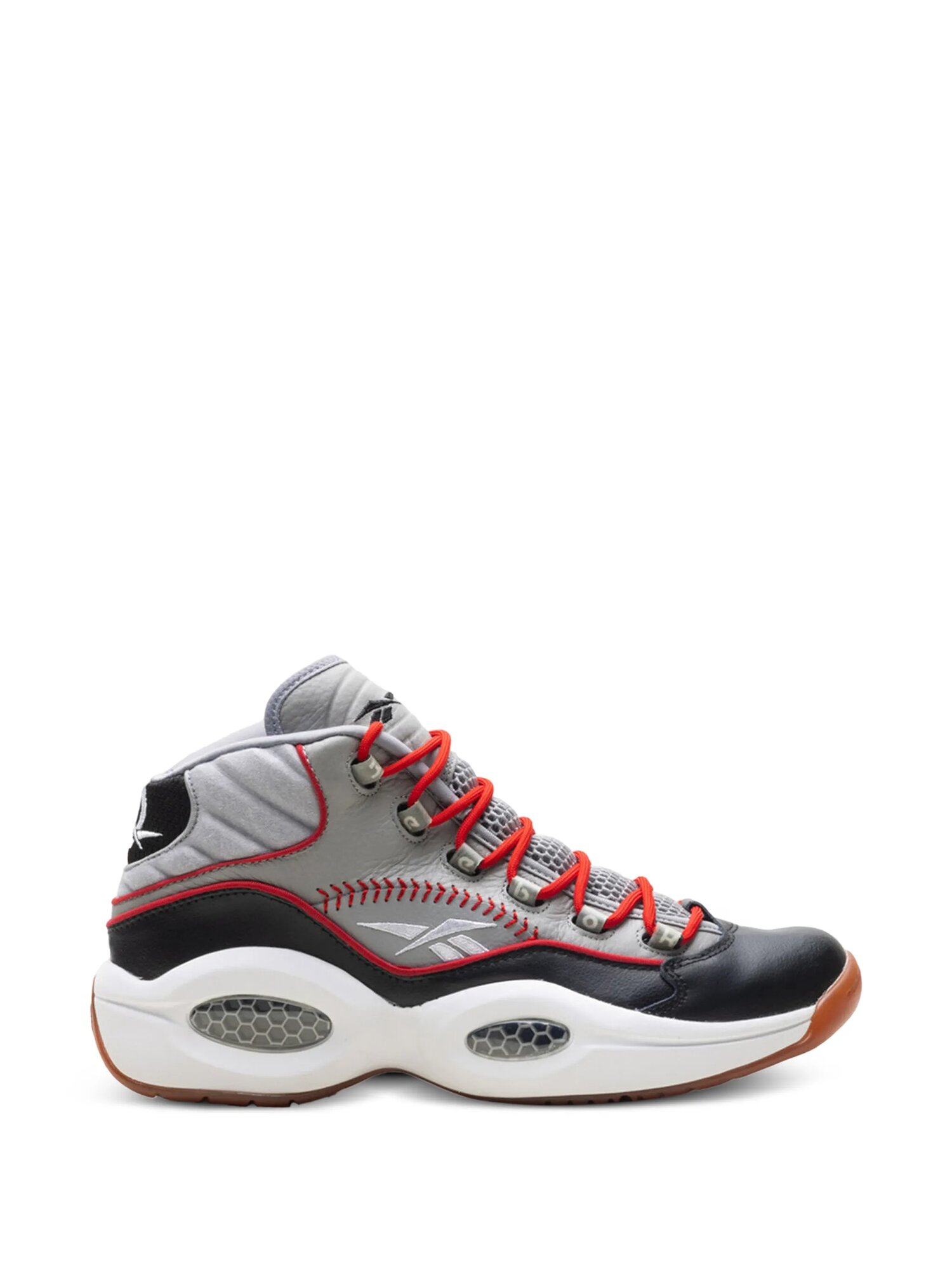 Кроссовки Reebok Lace-up sneakers, размер 11 US, grey