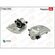 MASTERKIT 77AK1700 суппорт тормозн. передний левый!\ Audi A6/Avant 3.7-4.2, VW P...