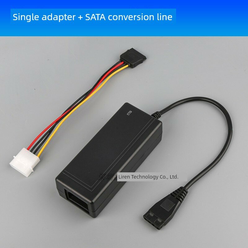 Блок питания для жесткого диска с интерфейсами IDE и SATA, 12В/5В 2.5А, источник питания для настольных компьютеров,