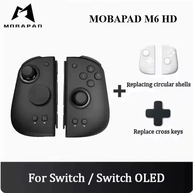 M6 HD Gemini Беспроводной игровой контроллер Bluetooth с ручкой джойстика для Nintendo Switch