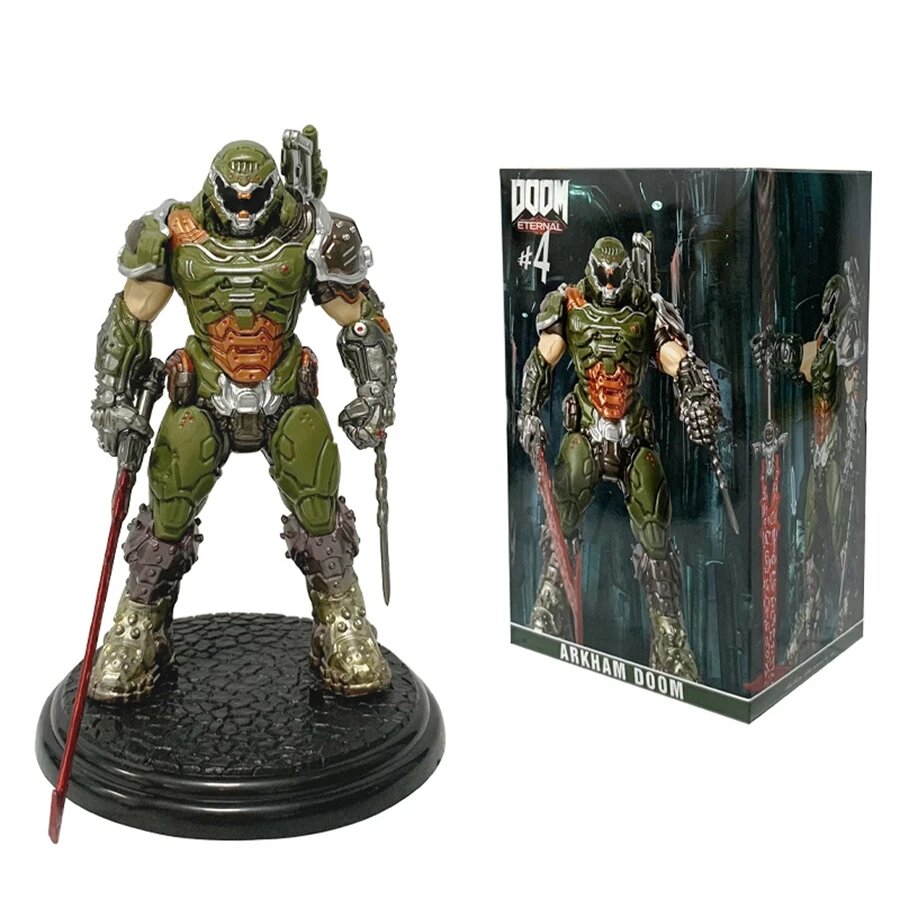 Bandai Doom Eternal Doom Slayer фигурка, цвет Style 1-with Box