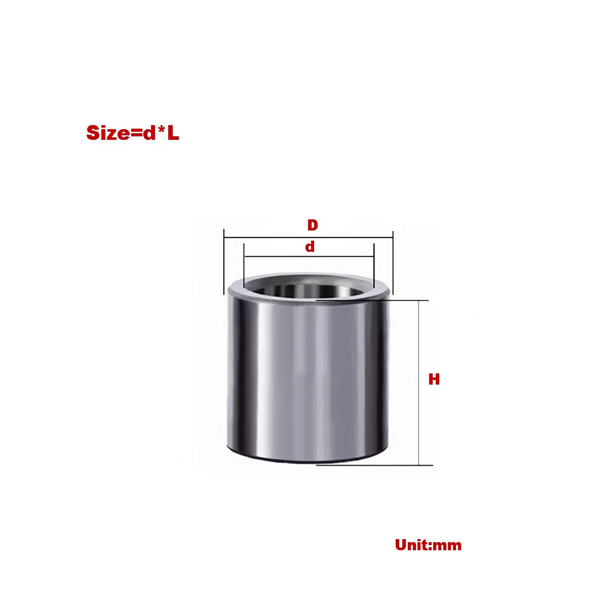 Стальная подшипниковая втулка М25-М32 1pcs 25x40x30