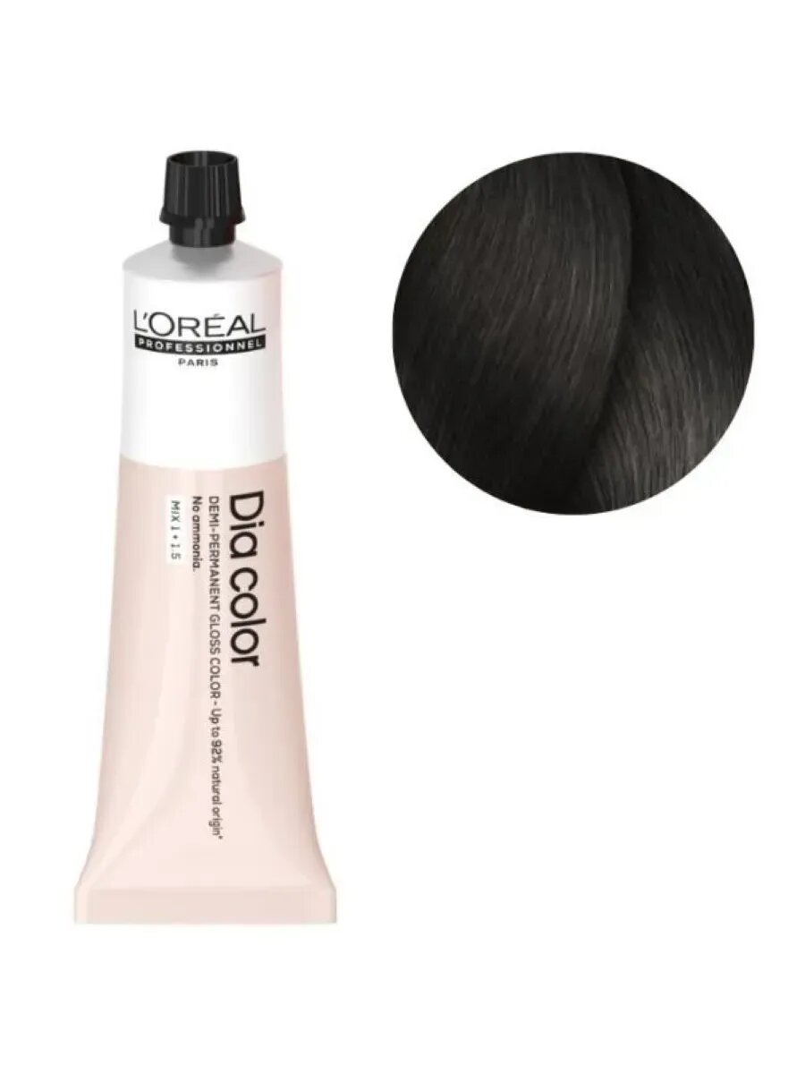 Loreal Dia Color Тон 6.12 Краска для волос без аммиака 60 мл