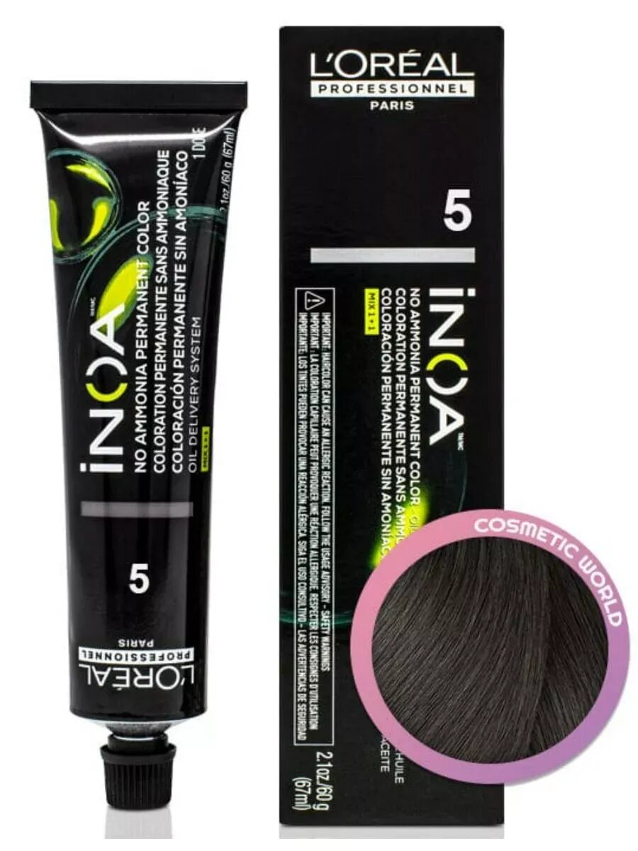 Loreal INOA 5 - Краска Иноа 60 мл — фото 1