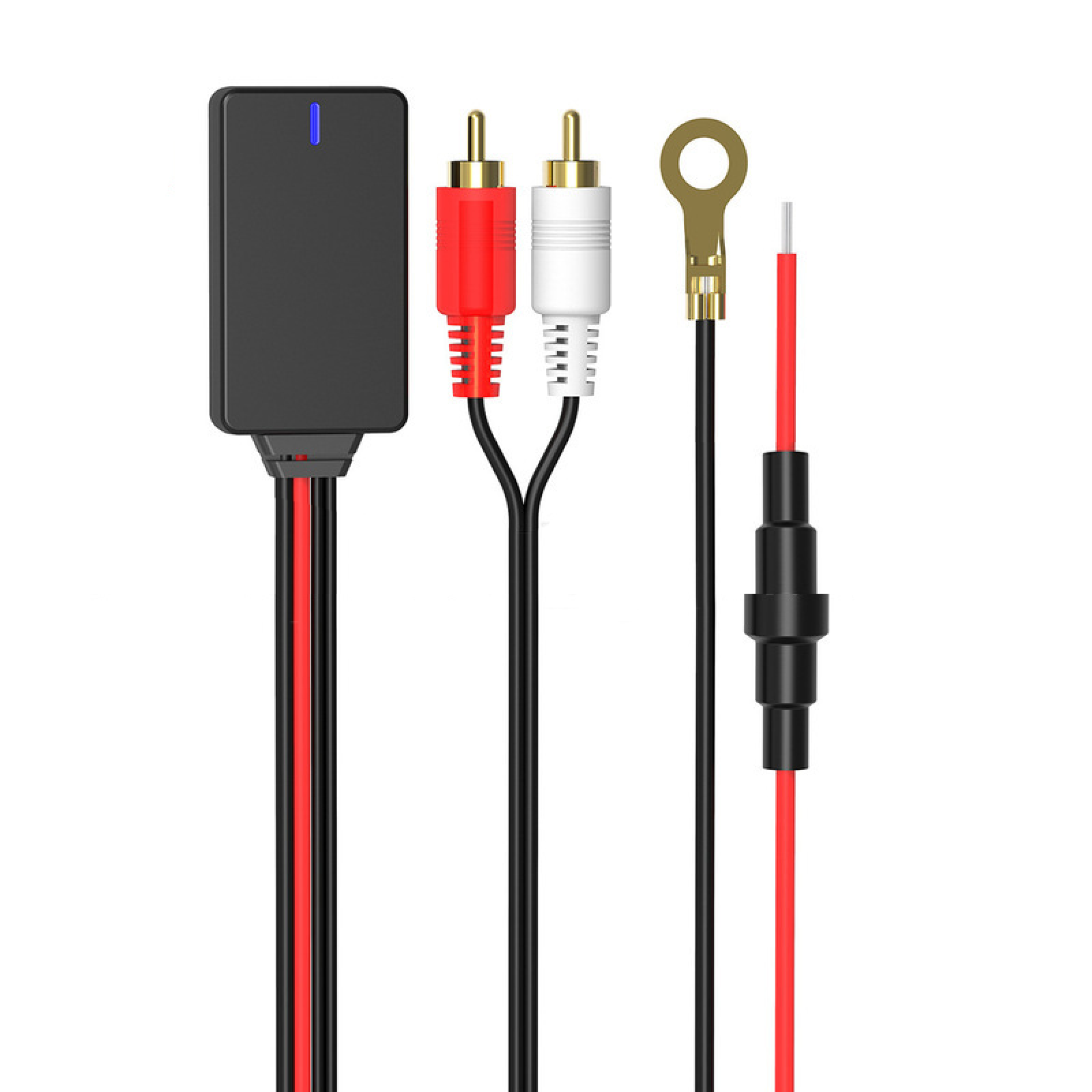 Автомобильный беспроводной аудио кабель MyPads Bluetooth 2RCA для магнитолы
