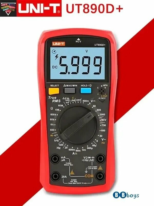 UT890D+ Мультиметр цифровой универсальный