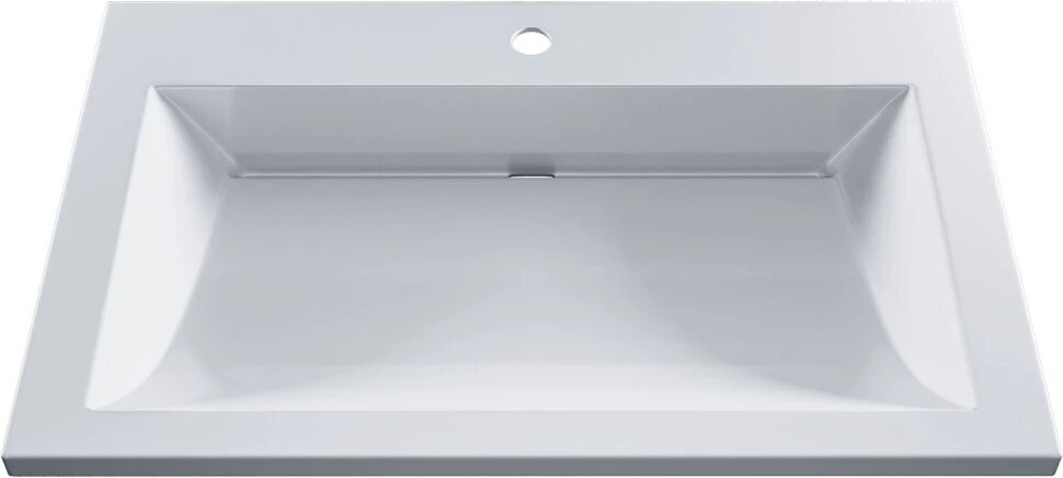 Раковина Uperwood Infinity RInfinity70wg 70x45 см, накладная, белый