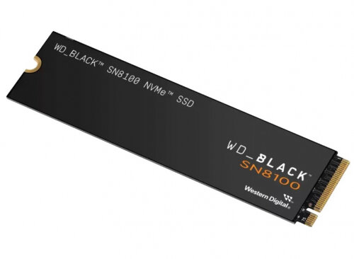 SSD диск Western Digital WD M.2 2280 Black SN8100 PCIe 5.0 x4 1TB (WDS100T1X0M)