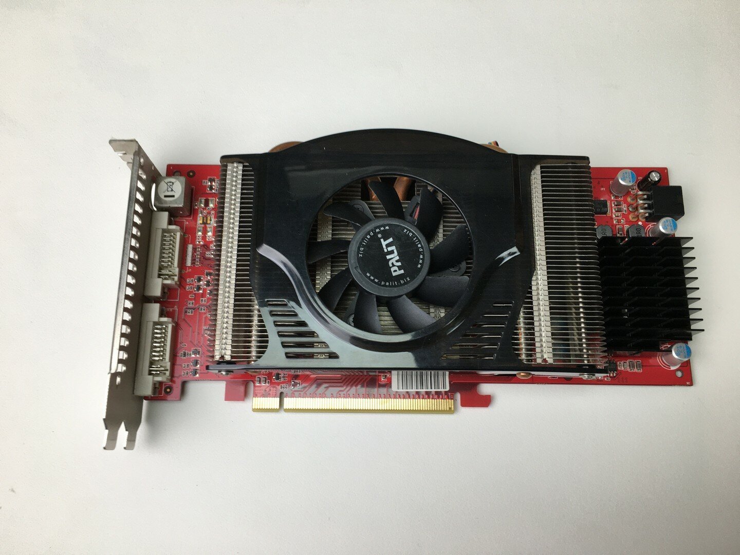Видеокарта 512Mb GeForce 9800 GT, PALIT 9800GT sonic PCI-E 512MB DDR3 TV-OUT 2DVI, PCI-E