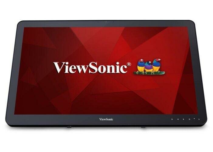 Монитор 24 ViewSonic TD2430 черный (MVA, 1920x1080, 250 cd/m, 10 ms, DisplayPort, VGA, Аудио, USB) TD2430
