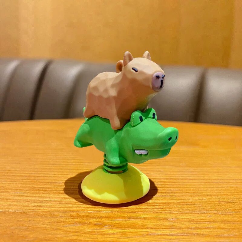 Оригинальная мягкая игрушка Capybara для авто - Дизайн хулигана, стильный декор автомобиля