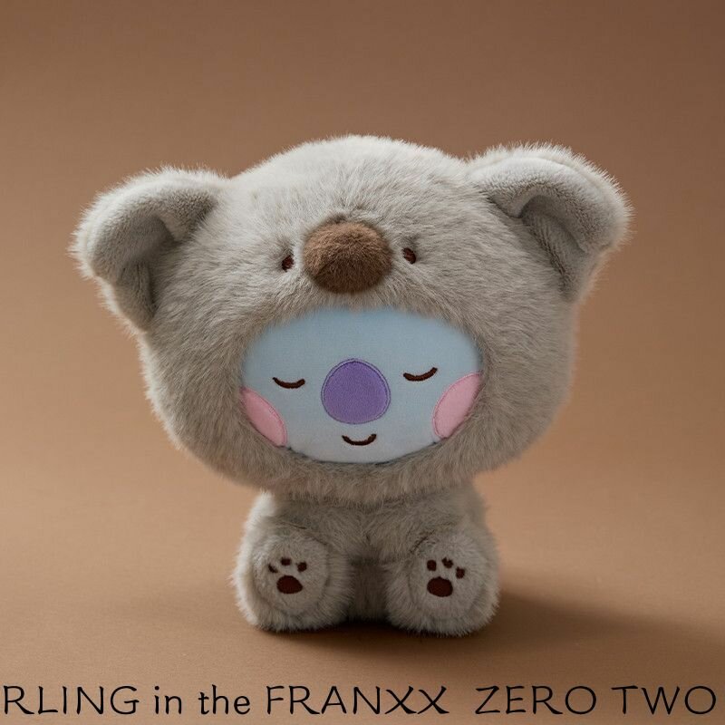 Плюшевая игрушка BTS BT21 Baby More Fluffy мягкая кукла, подарок для детей
