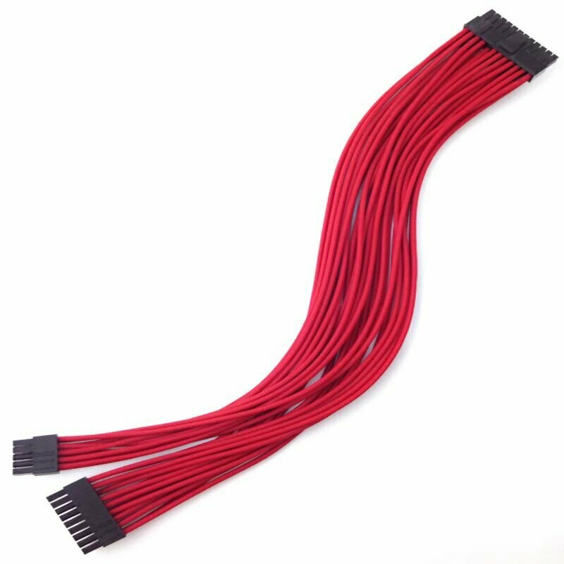 Модульный блок питания, индивидуальный кабель ATX 10+18-контактный разъем «папа» на 24-контактный в оплетке для блока питания AX Gold 850 Вт, 750 Вт, 650 Вт, 860 Вт, 760 Вт