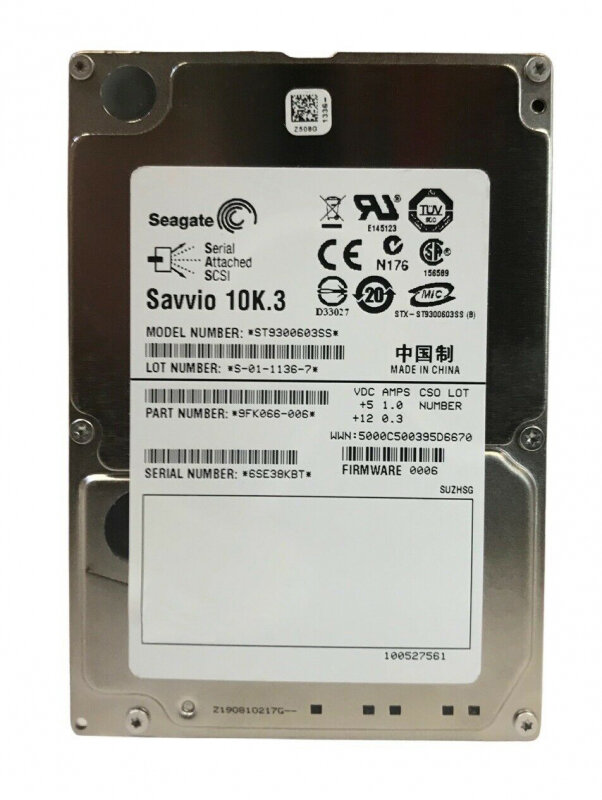 Жесткий диск Seagate ST9300603SS 300Gb SAS 2,5" HDD