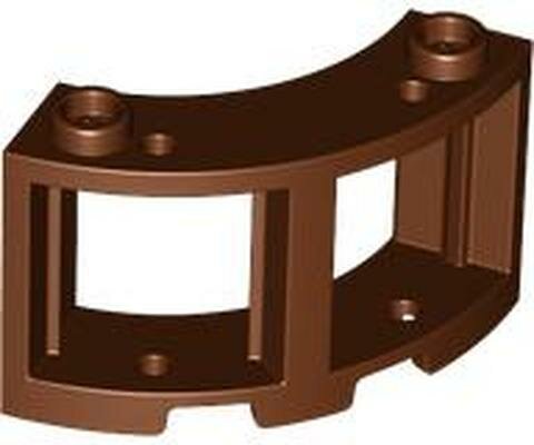 Деталь Lego 73878 Window 3 x 3 x 2 Round Corner