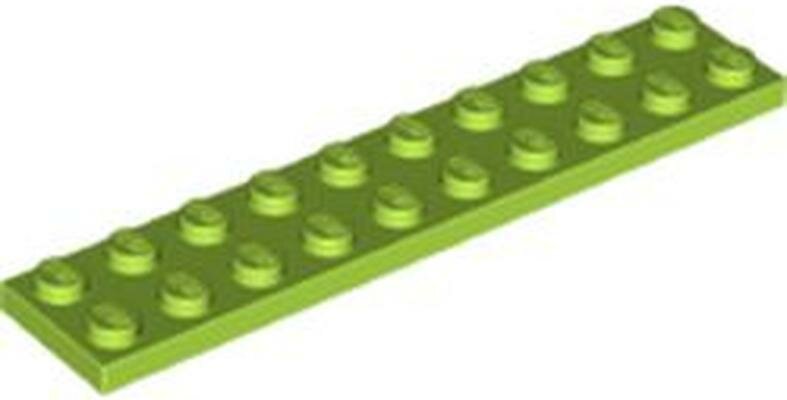 Деталь Lego 3832 Plate 2 x 10
