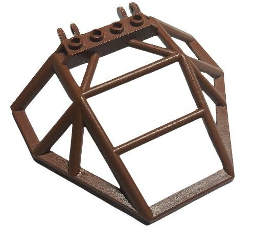 Деталь Lego 30298 Windscreen 10 x 14 x 2 2/3 Roll Cage