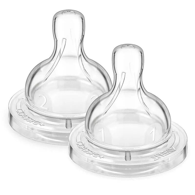 2 шт , Соска Силиконовая пустышка Avent Anti-Colic Применим. Более 1 года
