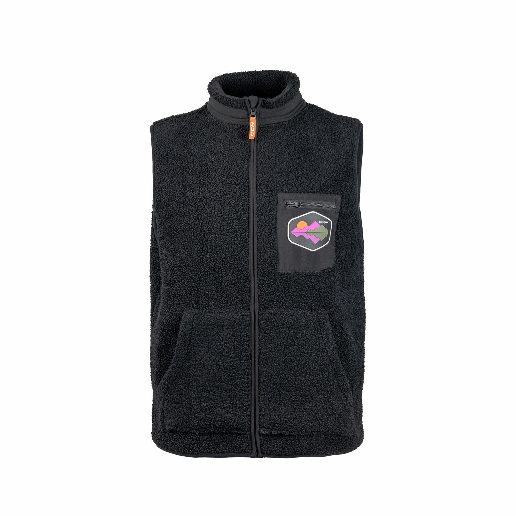 Жилет муж. WINTER COLLECTION SHERPA VEST AD BLACK (M)