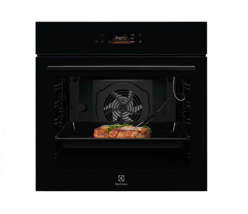 Духовой шкаф Electrolux LOE8H39Z, термощуп, телескопы, TFT дисплей, черный (Италия)
