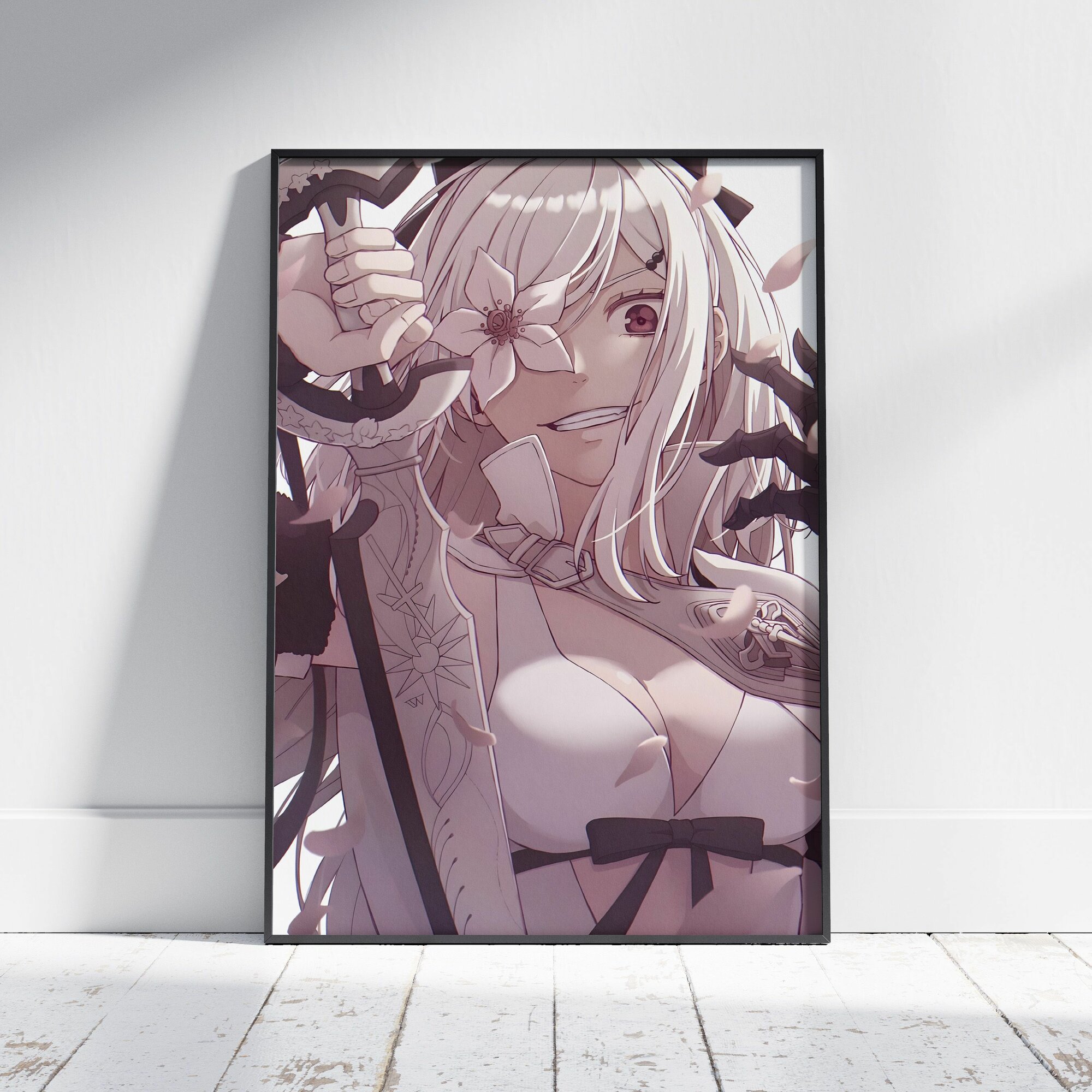 Плакат на стену для интерьера Дракенгард (Zero 6) - Постер по игре Drakengard формата А4 (21x30 см)