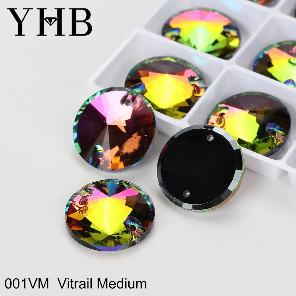 Кристаллы YHB Rivoli 001VM Vitrail Medium