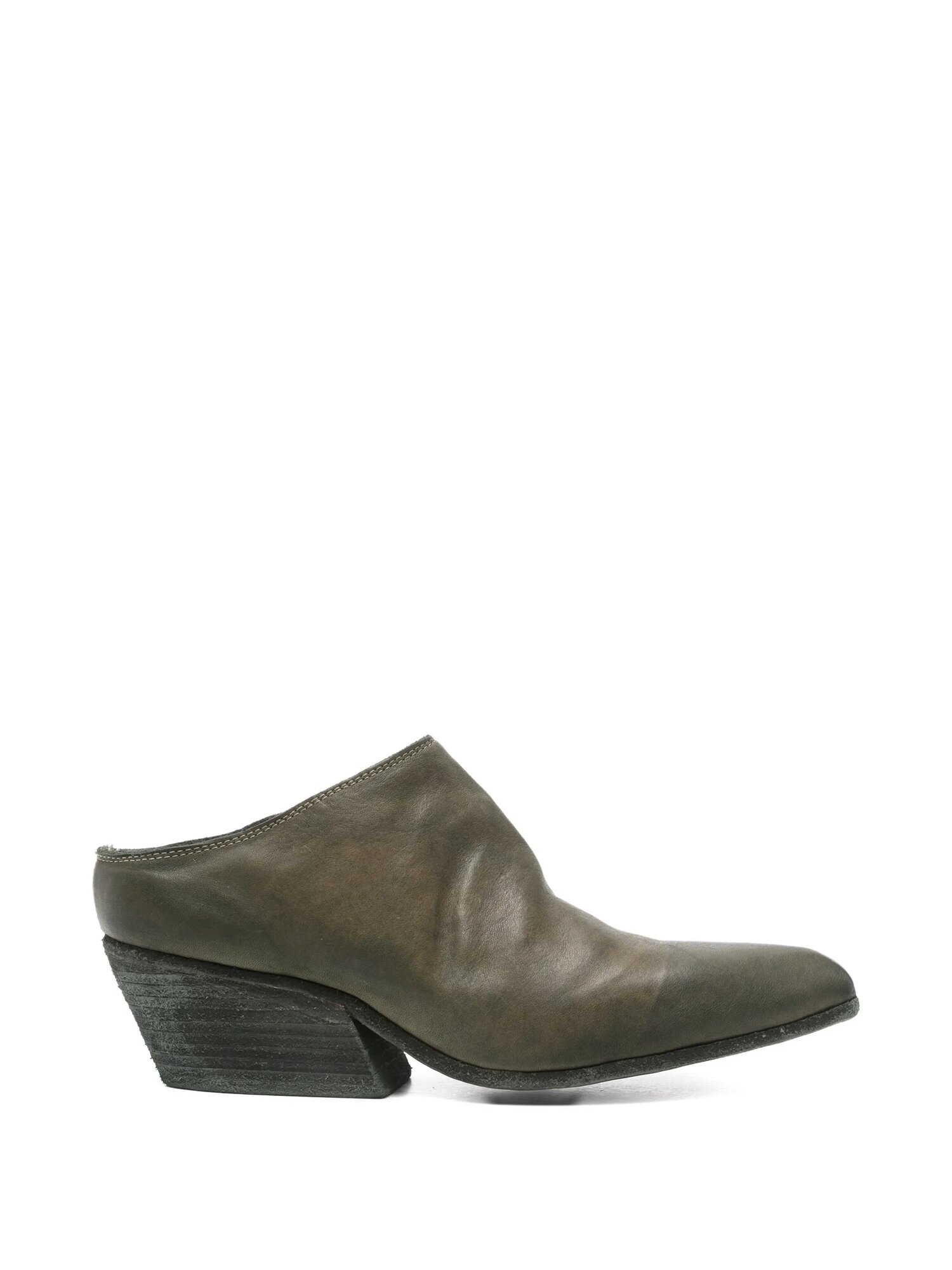Мюли Leather mules