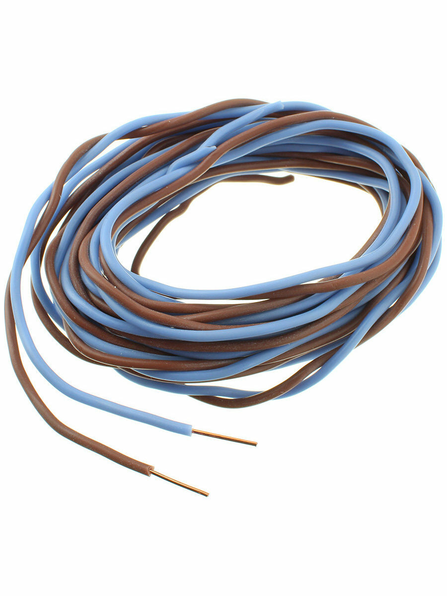 Провод монтажный 0,75мм2 2 шт по 3 метра