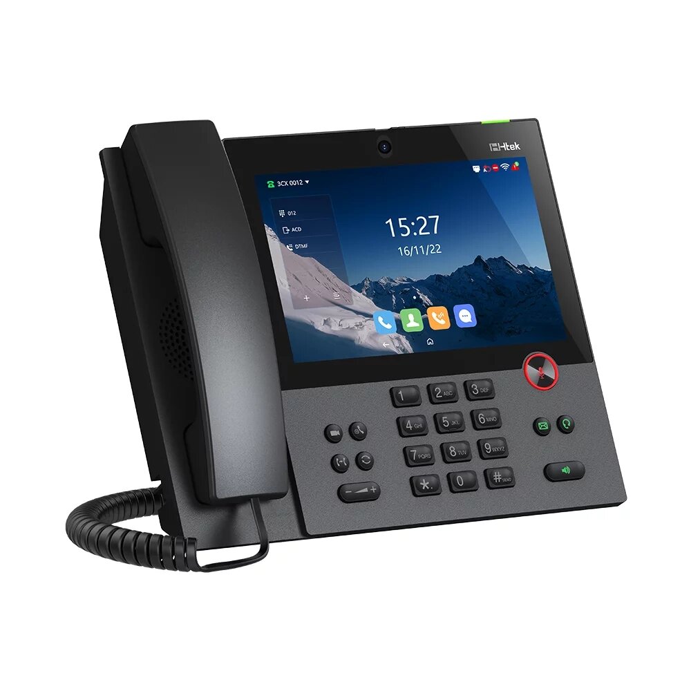 IP-видеотелефон Htek UCV50, Bluetooth, Wi-Fi, USB, ОС Android 14, б/п в комплекте