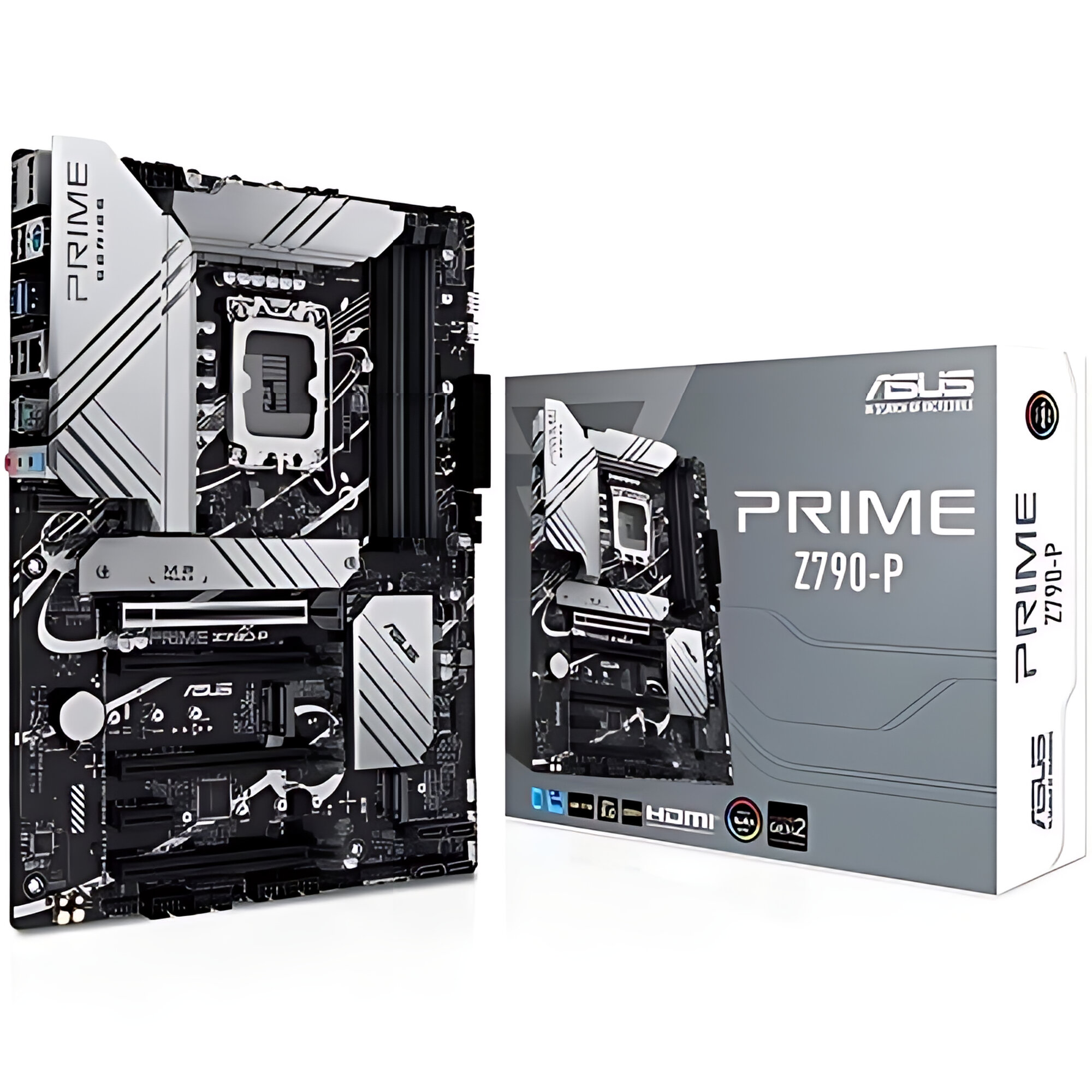 Материнская плата ASUS PRIME Z790-P (LGA1700/Z790/4xDDR5/4xPCI-Ex16/3xM.2/SB7.1/GLAN/DisplayPort/HDMI/ATX)