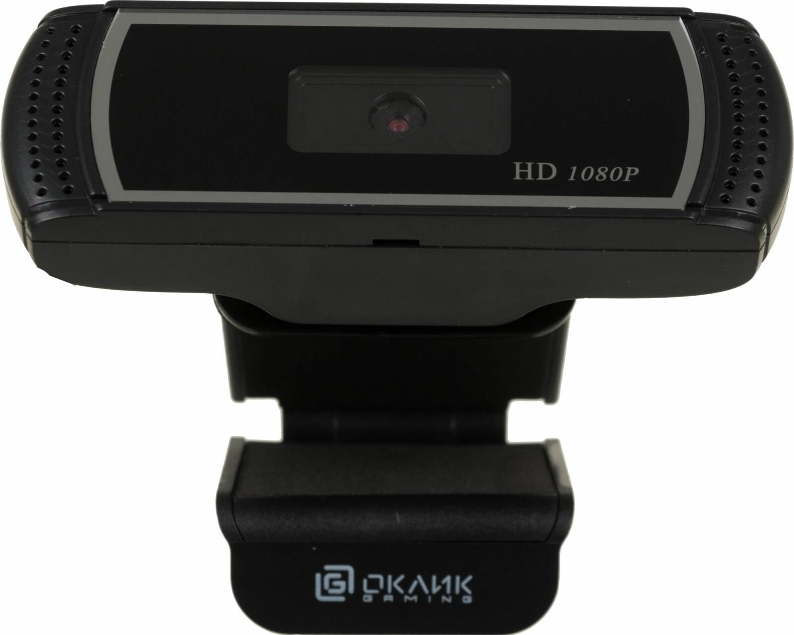 Веб-камера Oklick Оклик, черная, 2Mpiх, 1920х1080, USB2.0, с микрофоном (OK-C013FH)