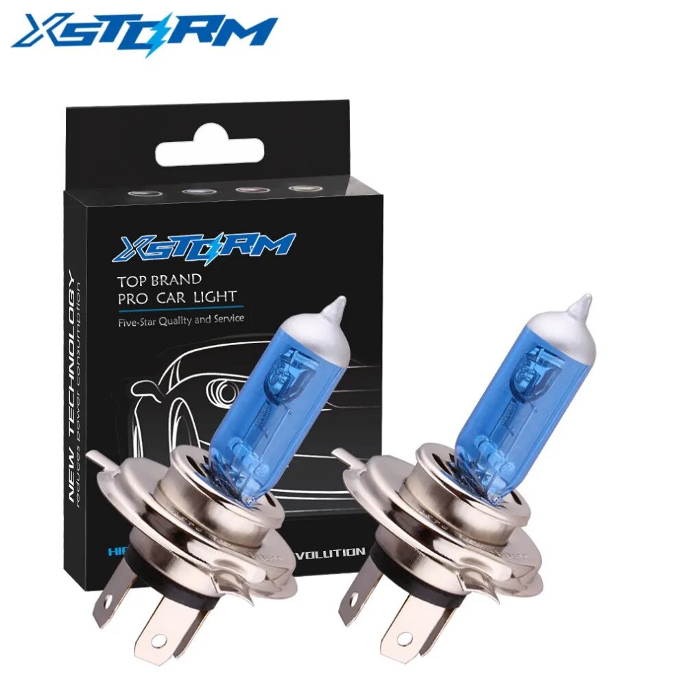 Супер яркие галогенные лампы H1 H3 H4 H7 H11 9005 HB3 9006 HB4 55 Вт 100 Вт 12 В 5000 К 55W, H1