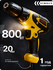 Сетевая дрель-шуруповерт 800Вт, 20 Нм, СШ-700 (СШ-800) Eurolux