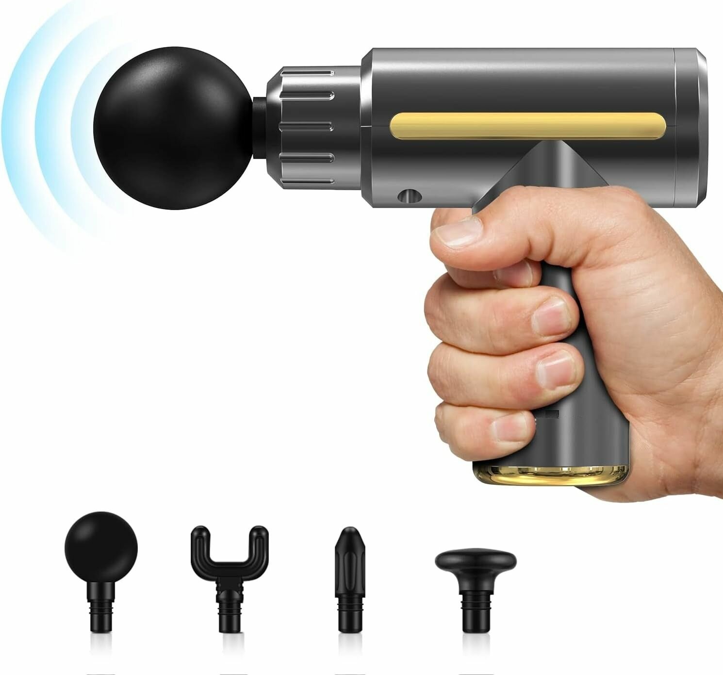 Мышечный перкуссионный массажёр пистолет Massage Gun Mini