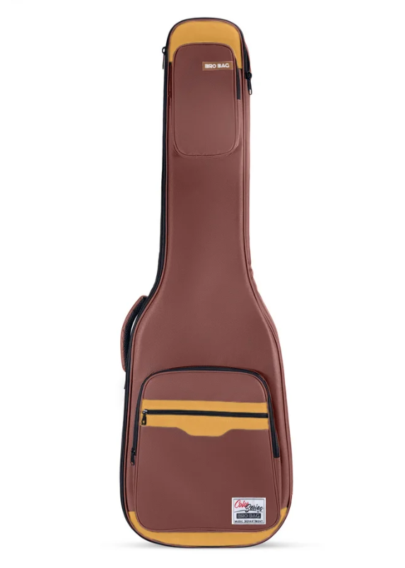 Чехол для бас гитары, Bro Bag коричневый CEB-01BR