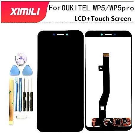 Дисплей для OUKITEL WP5 Black, 5.5" в сборе