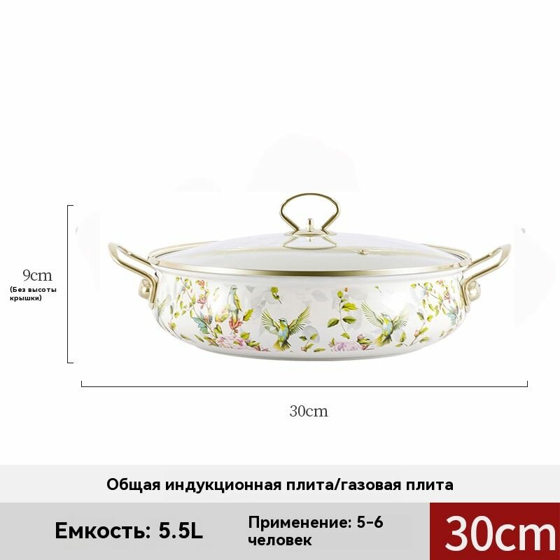 Кастрюля, Эмаль
