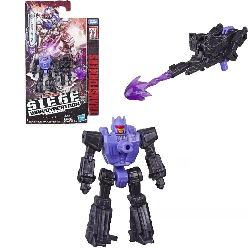 Трансформеры Hasbro Игрушка Transformers Siege War For Cybertron Trilogy WFC-S30 Caliburst 4cm