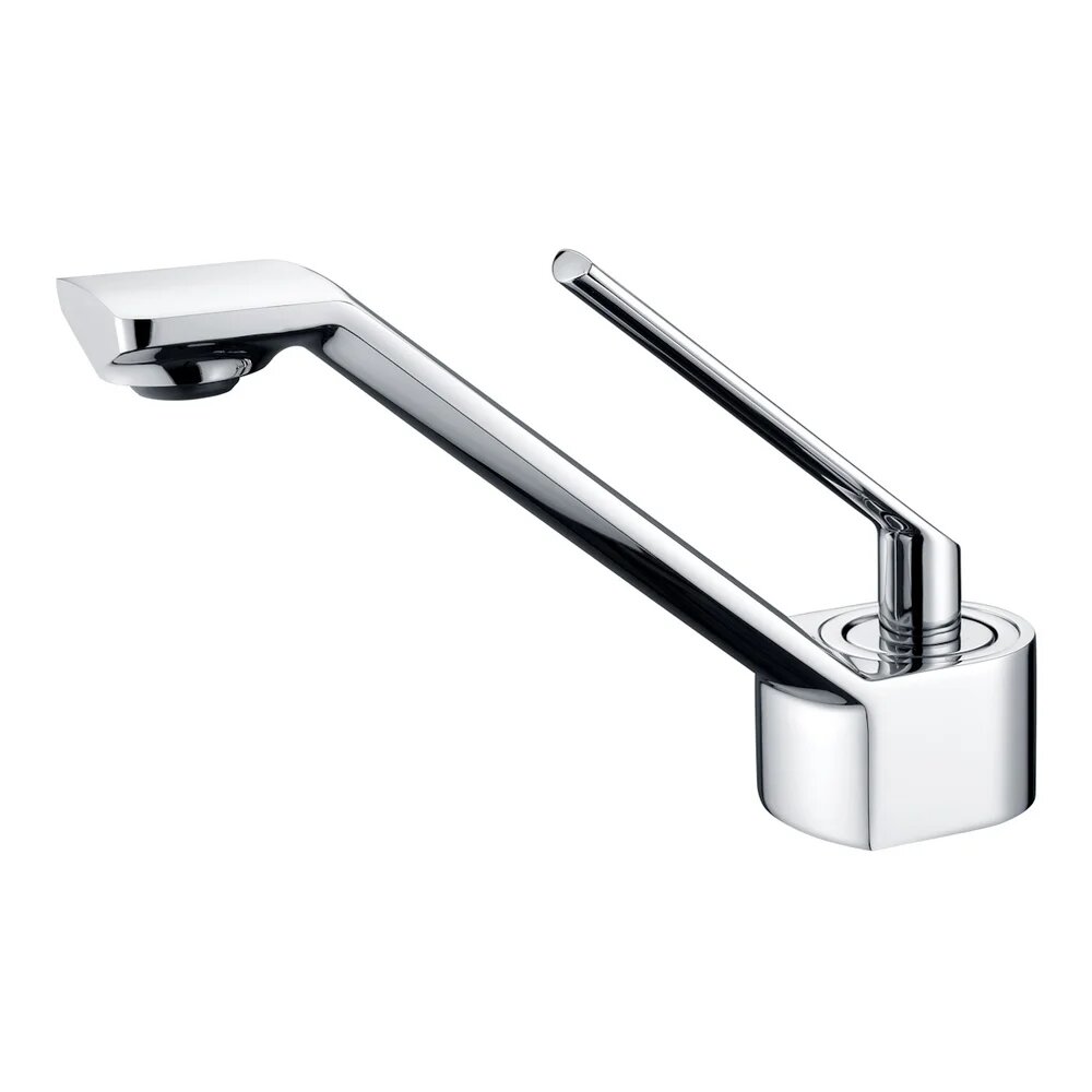 Смеситель Elghansa Urban XQ 1613301 хром, глянцевый, кран для ванной в раковину, из латуни, рычажный, с керамическим картриджем, с функцией экономии расхода