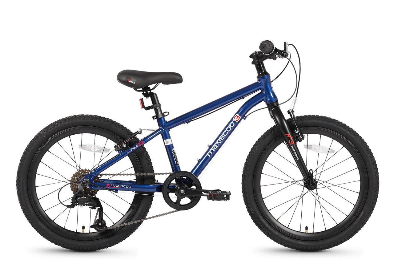 Велосипед MAXISCOO 3Bike 20" 2026 (требует финальной сборки), Цвет синий, Размер M
