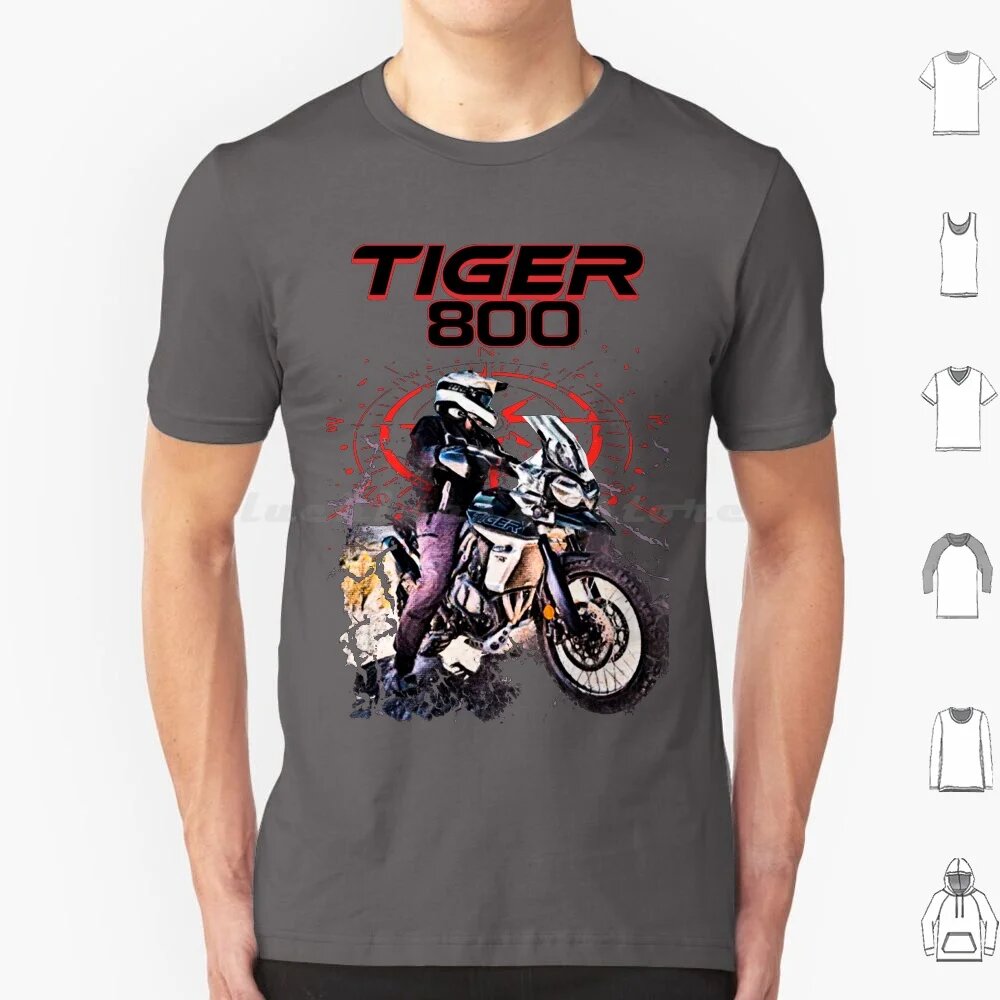 Футболка Tiger 800, серый, M-Tee-Deep Heather