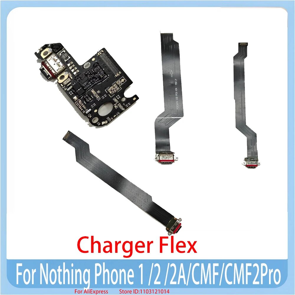 Гибкий кабель зарядки для Nothing Phone 1/2/2A CMF Phone1