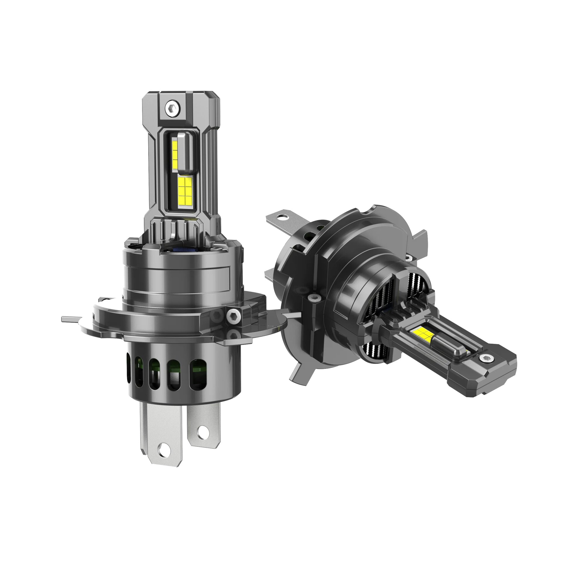H4 CANBUS 1000W LED Лампа Для Фар Автомобиля И Мотоцикла, Сверхъяркая, Plug And Play, С Вентилятором, 6000K