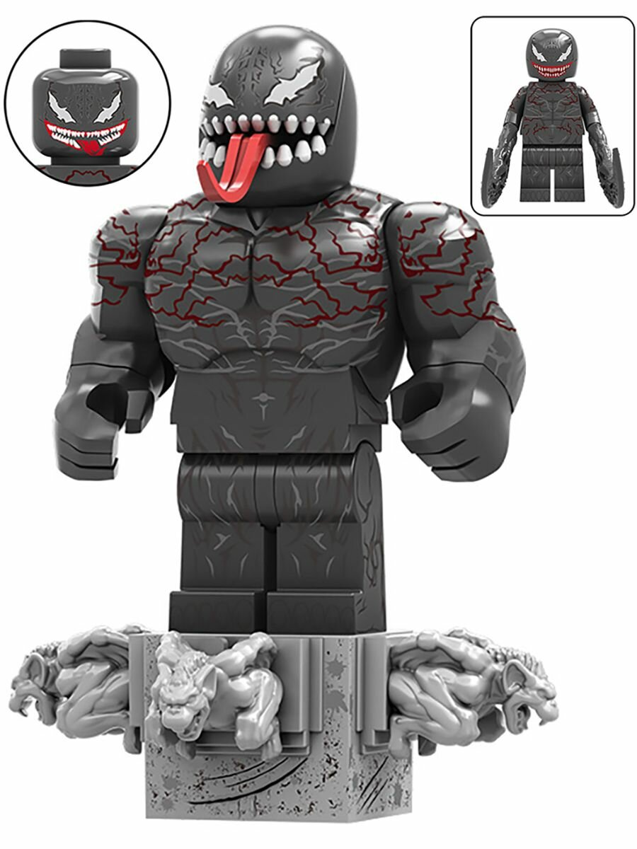 Фигурка Marvel, симбиот, конструктор