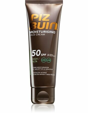 Солнцезащитное средство Piz Buin Moisturising SPF 50, для женщин, 50 мл