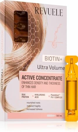 Сыворотка для волос Revuele Active Concentrate Biotin+ Ultra Volume, 8 5 мл