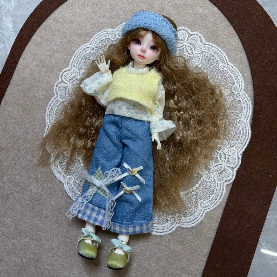 Одежда для кукол BJD с 6 точками крепления, одежда для пухлых кукол, платье в стиле Лолита для куклы Ghost Mom,